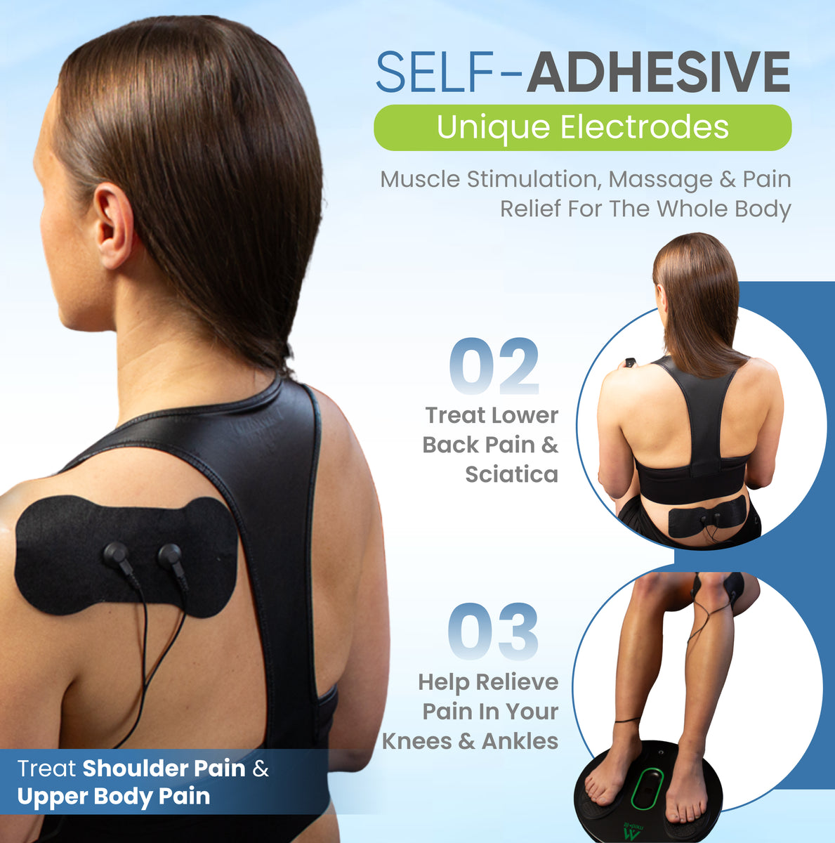 Medi-Boost - EMS Foot Massager | Relieve Aches & Pains in Feet & Legs